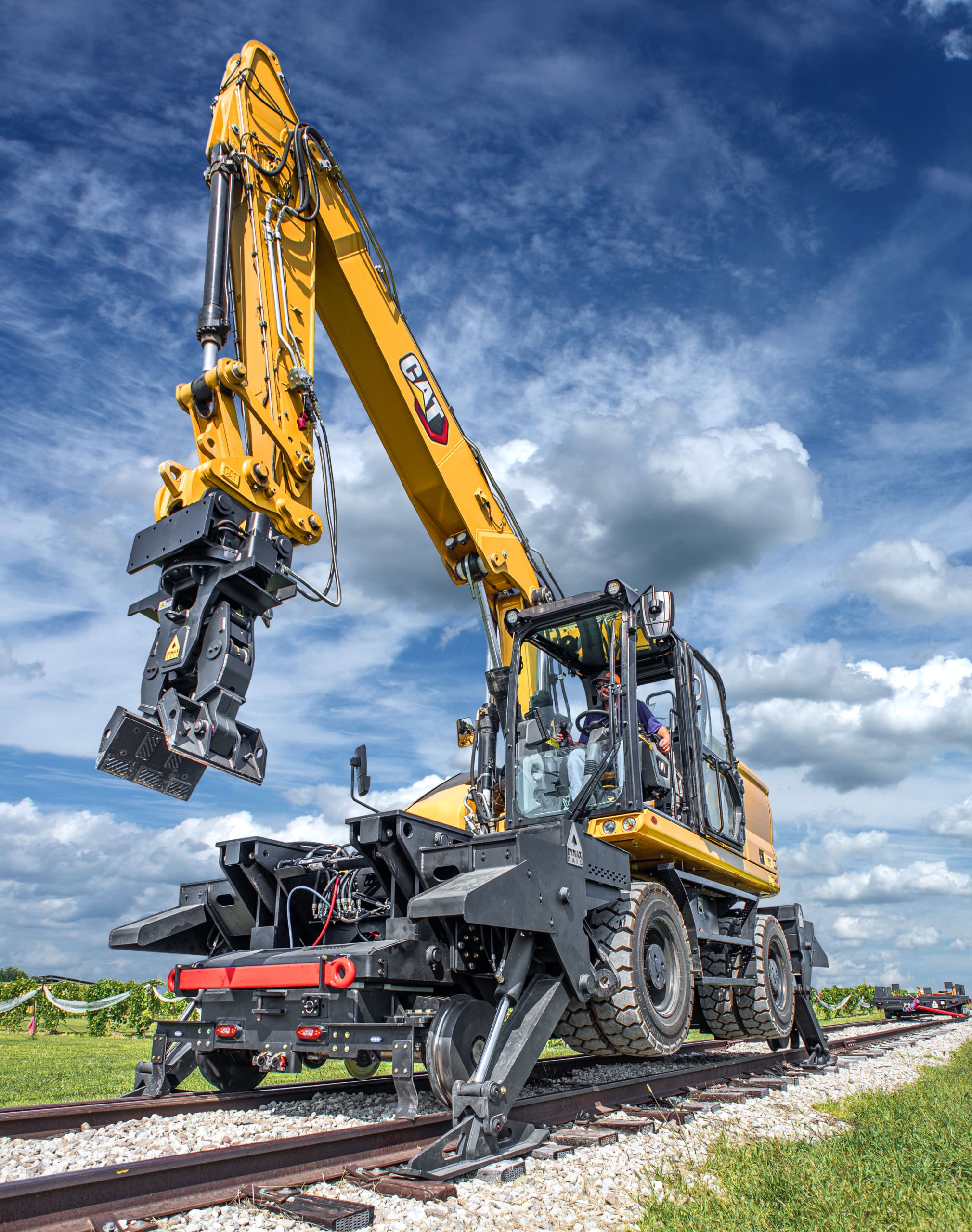 Rail Tie Inserter for Track Repairs | DymaxRail