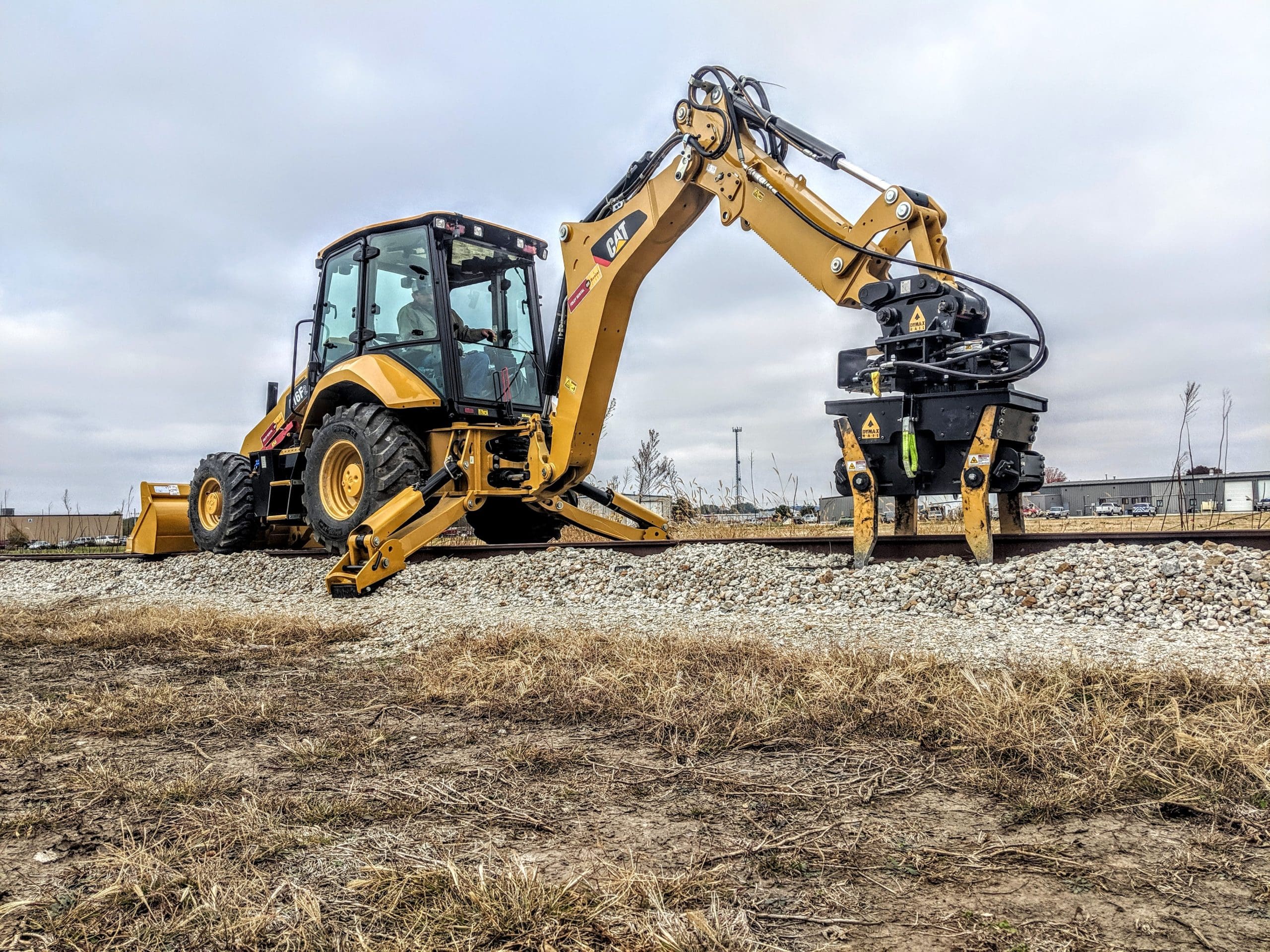 Railway Maintenance Attachments | Ballast & Track Cleanup