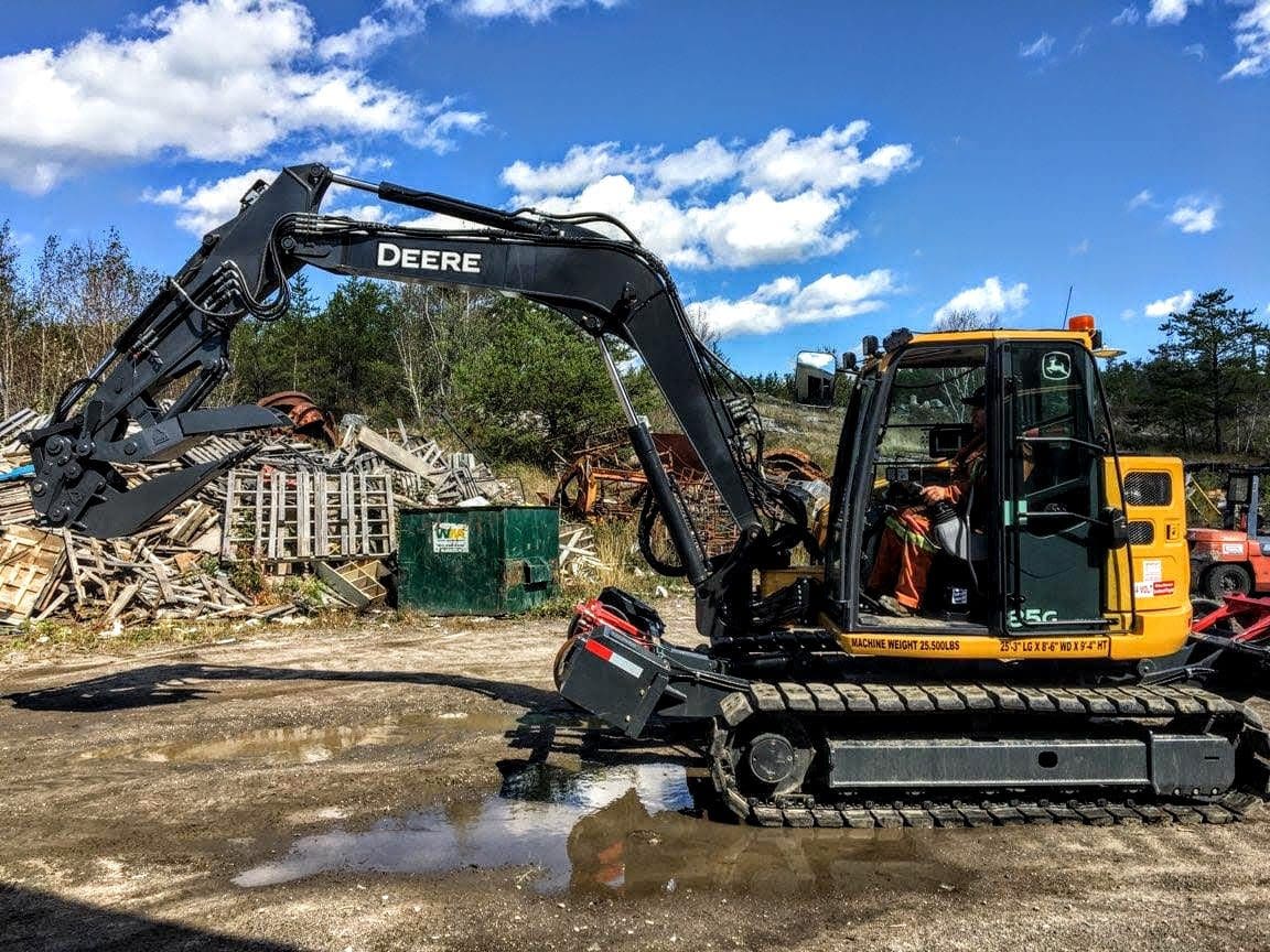Railway Cribbing Bucket - DYMAXRAIL