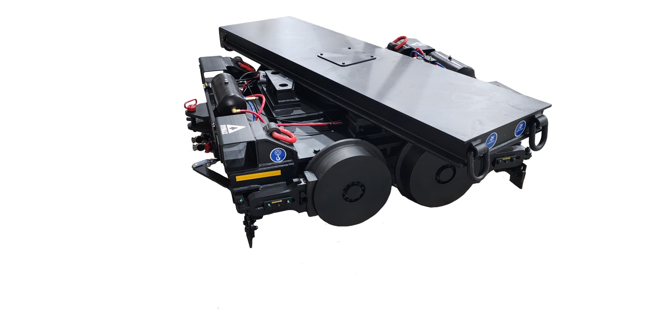 Dolly Track Cart with Swivel Top | Material Transport - DymaxRail