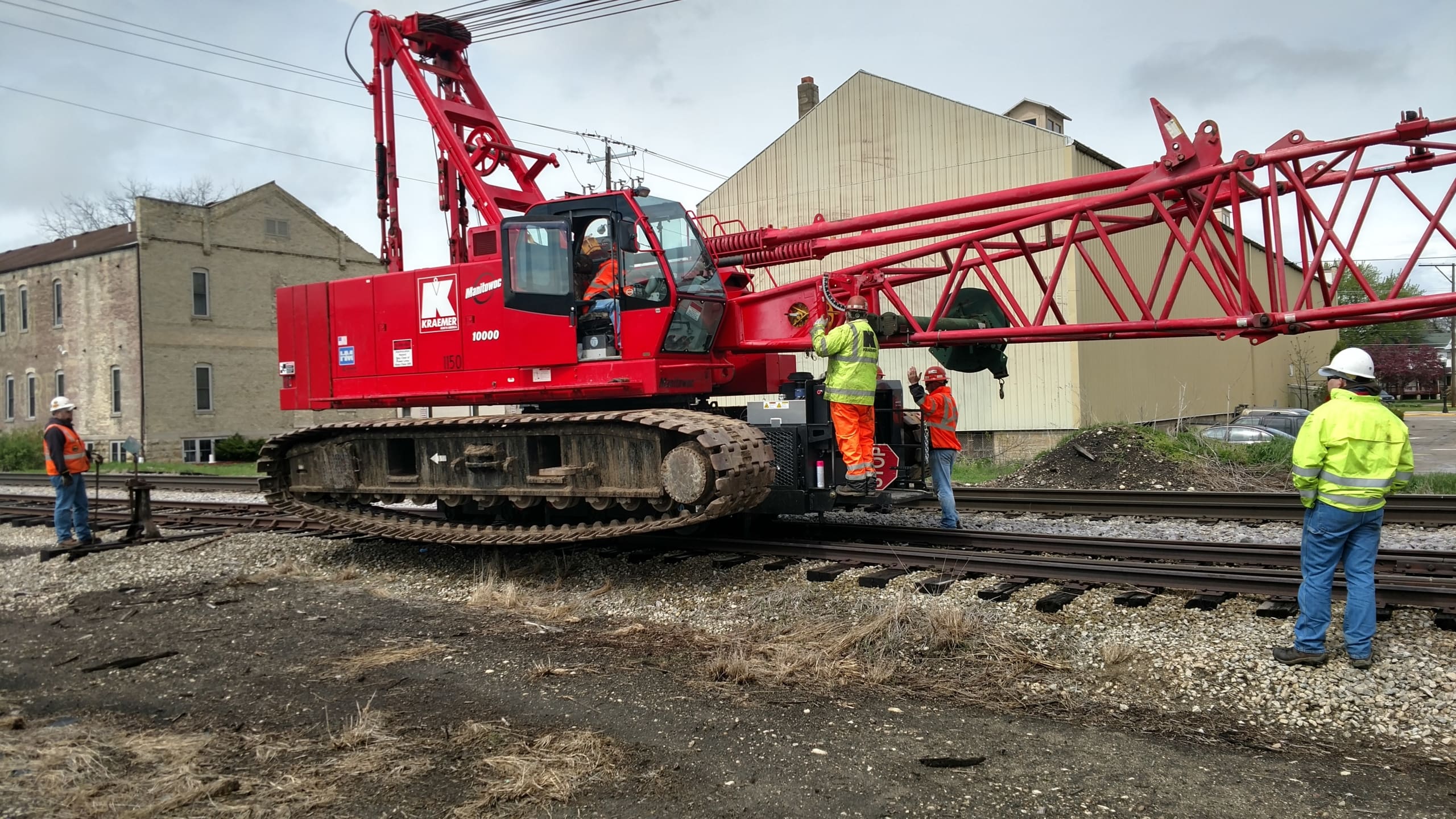 Crane Shuttle Dolly Car - 180 Ton Capacity | DymaxRail